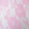 Romex Textiles Nylon Spandex Lace Fabric with Rose Design - Pink Baby ...