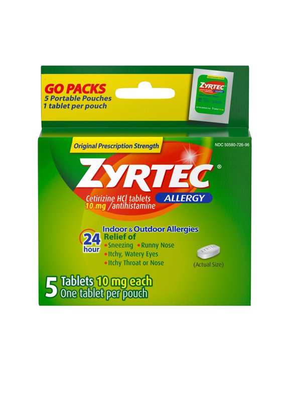 Zyrtec in Allergy and Sinus - Walmart.com