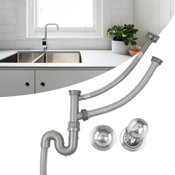 Double Tank Water Drainer, Sealing Anti-rust Sink Stopper, For Basement ...