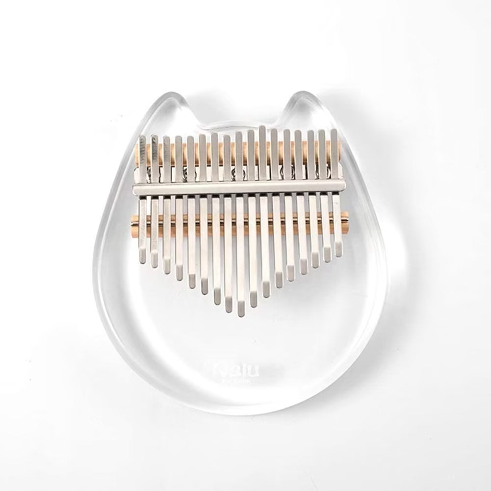 ShiningLove Kalimba Thumb Piano 17 key Kalimba Acrylic Transparent ...