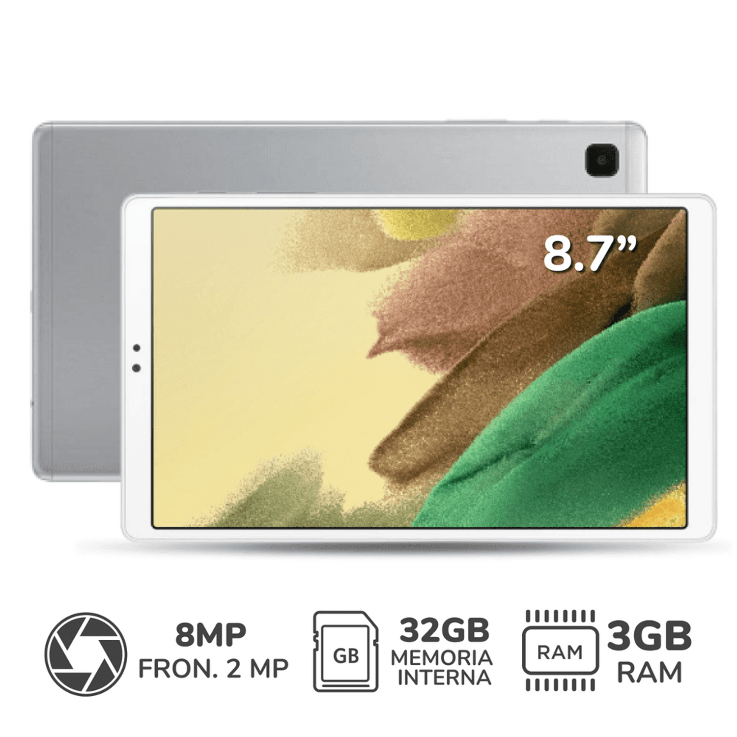 Tablet Samsung Galaxy TAB A7 Lite RAM 3GB, Almacenamiento de 32GB ...