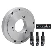 SKYSHALO Lathe Chuck 3.75 Inch Wood Turn Chuck 4 Jaw Lathe Chuck Set ...