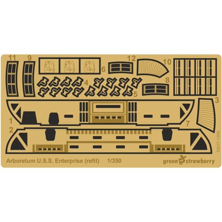 1/350 Star Trek USS Enterprise (Refit) Arboretum Detail Set for PLL ...