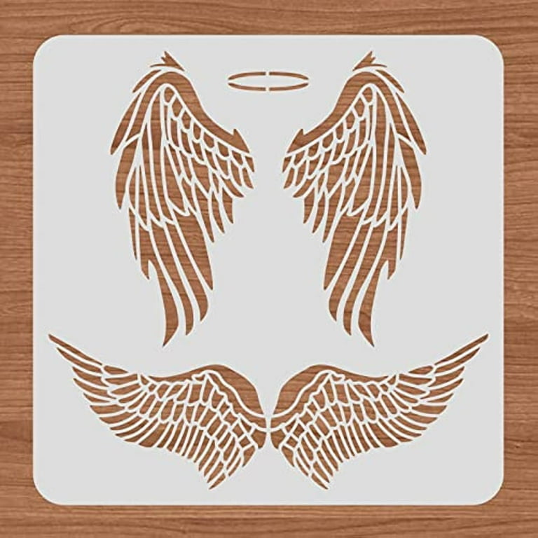 Angel Wing Cut Out Template