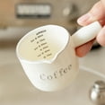 CQCYD under $5 Ceramic Measuring Cups, Ceramic Milk Frothing Pitcher ...