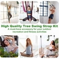 20FT Tree Swing Hammock Straps Kit, Heavy Duty Hanging Straps with Tree ...