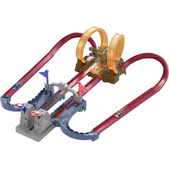 Hot Wheels Mario Kart Race Track Set - Kids' Car Racing Toy for Ages 5 ...