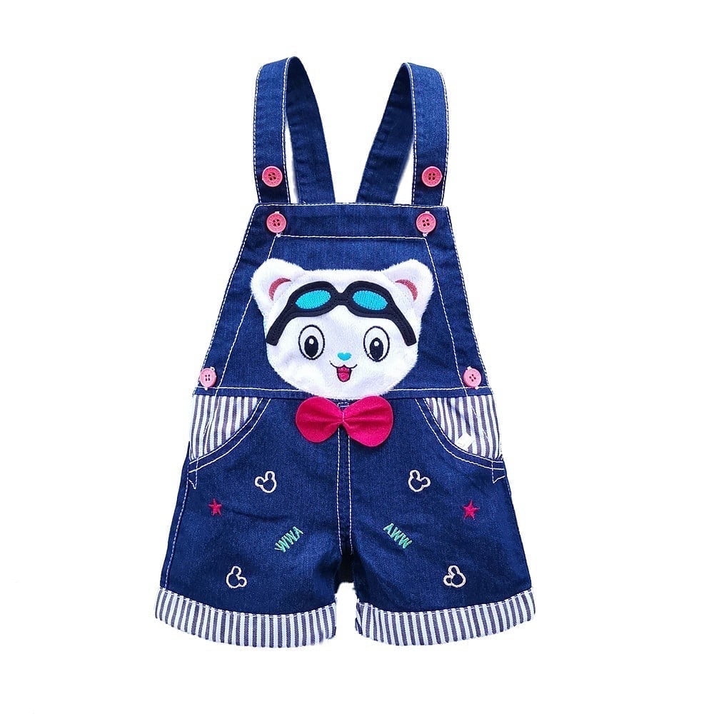 Click here for Kidscool Space Baby Summer Cotton Denim 3d Bear So... prices