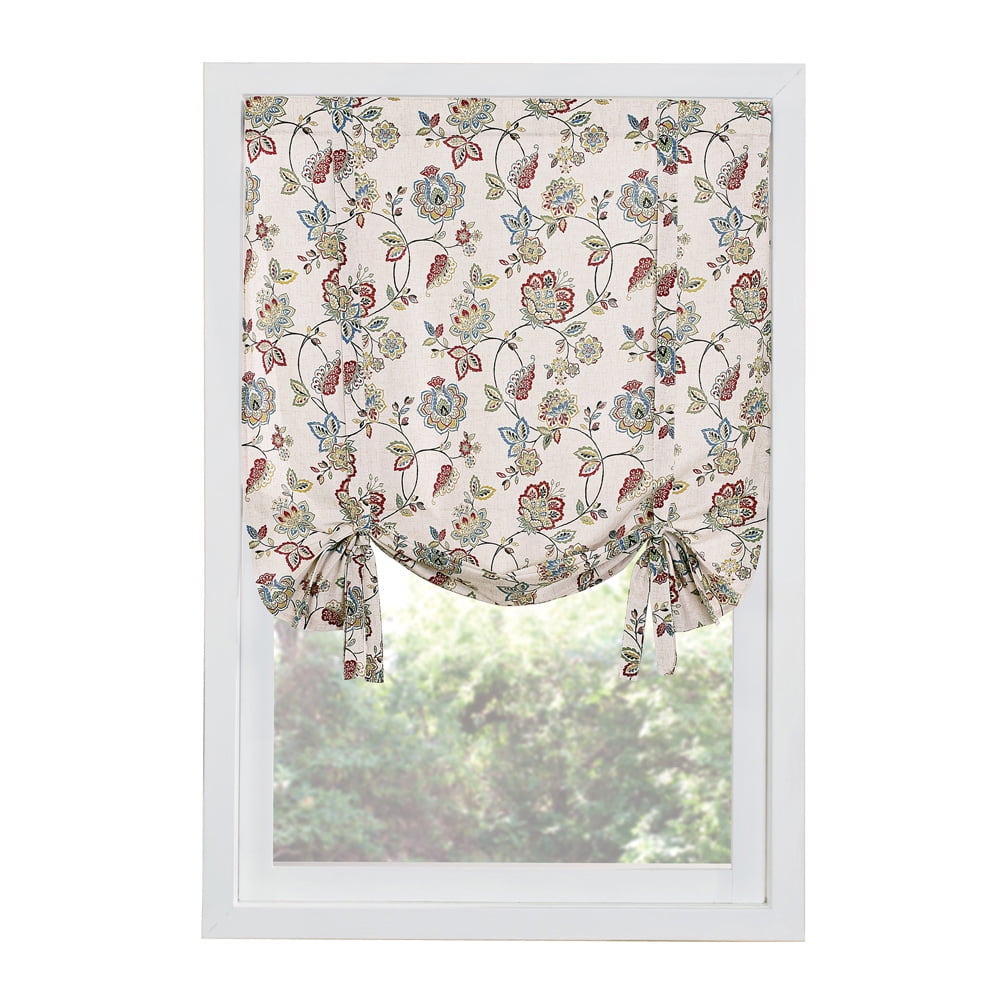 Belle Maison USA, LTD. Colette Printed Drape Shade 44” x 63” - Walmart.com