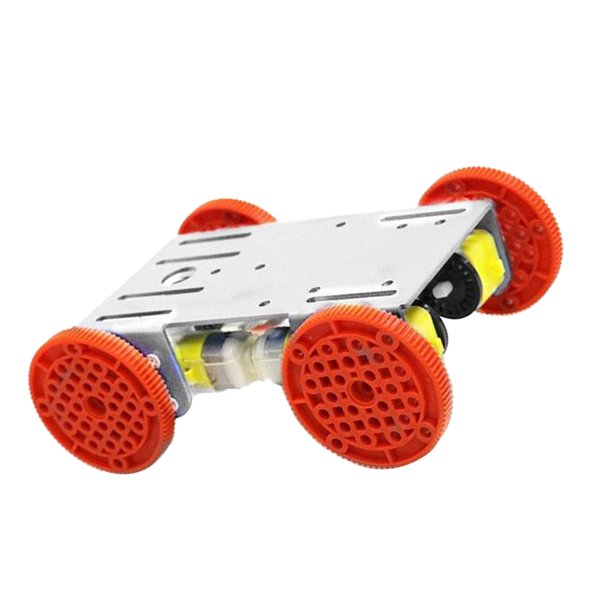 4WD RC Smart Robot Kit De Chasis De Coche Con 1:48 TT Motor Para ...