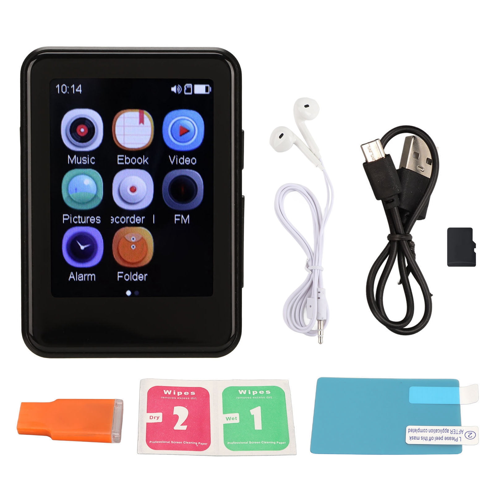 Reproductor MM, reproductor MP3 MP4, reproductor de música portátil ...