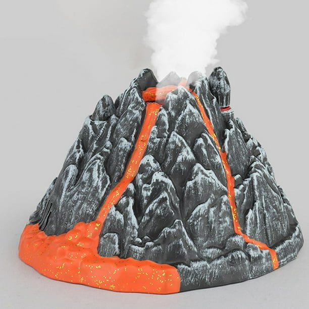 Juguete modelo de volcán, figura de volcán, juguete de desarrollo ...