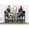 Hathaway Cambridge Spectator Chair - Black Finish - Walmart.com