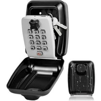 Iron Lock Wall Mounted Small Key Box - 4 Digit Combination Code ...