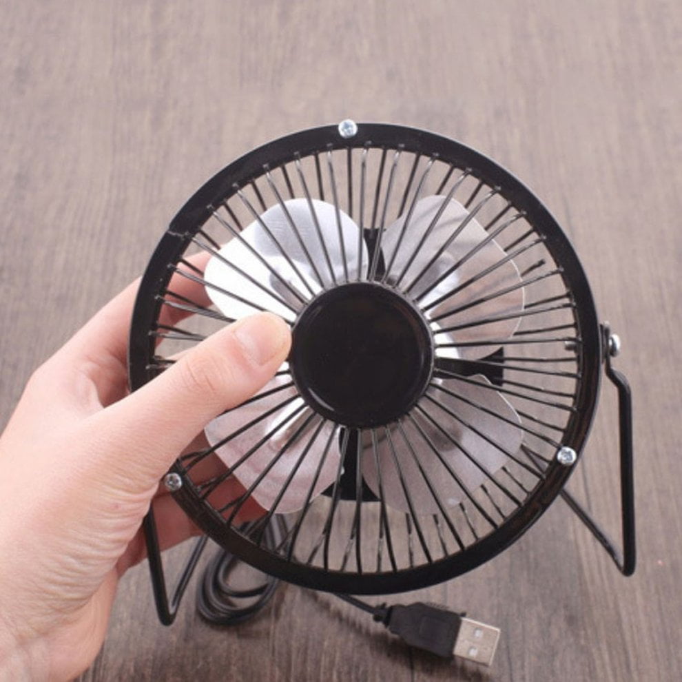 Better Life New Mini Portable Metal USB Fan Desk Cooling Fan Quiet ...