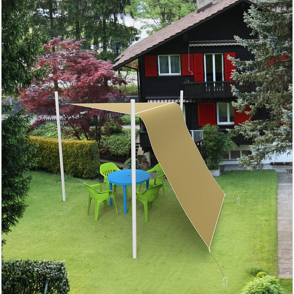 Shatex Adjustable Sun Shade Sail for Triangle Square or both of two ...