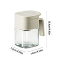 Rvkxad Glass Spice Jars, Airtight Kitchen Storage Containers, Compact ...