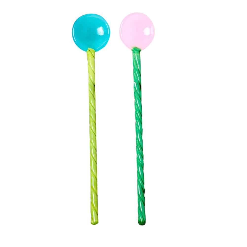 Glass Teaspoons Transparent Heat Resistant Stirrers & Spoons for Coffee ...