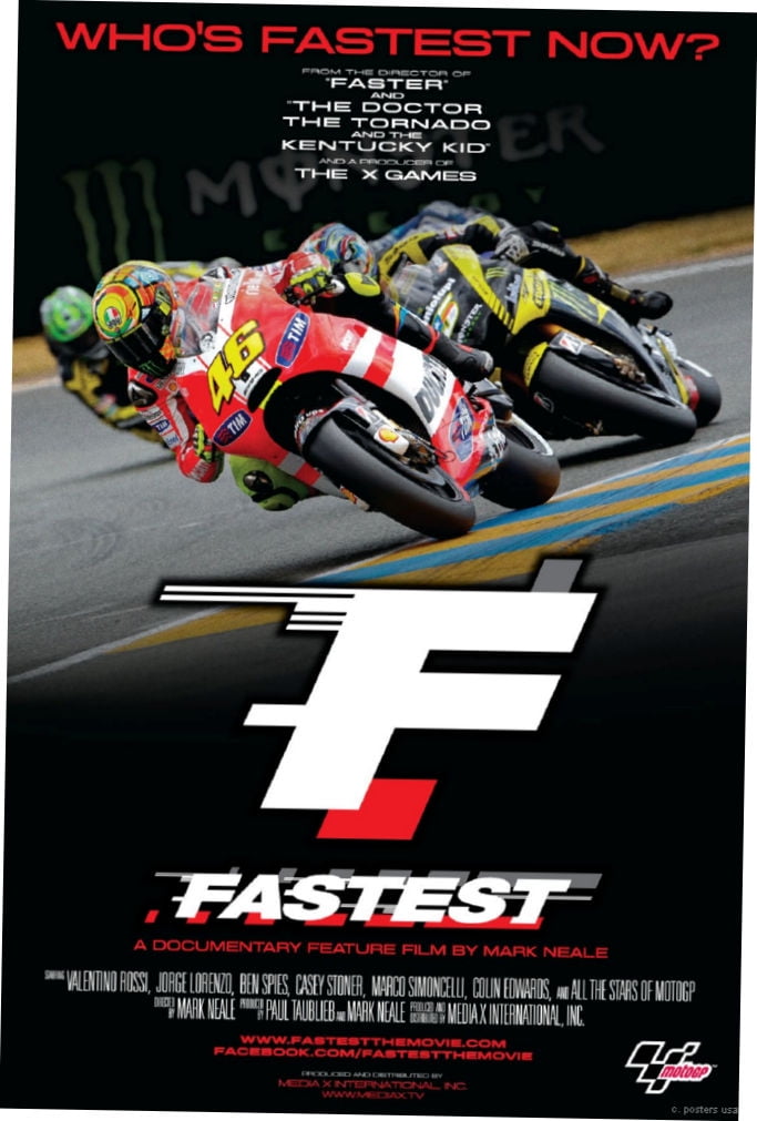 Fastest Movie Poster 12x16 Print on Metal Sign 12in x 16in Multi-Color ...