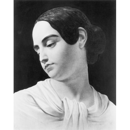 Virginia Clemm Poe /N(1822-1847). Cousin And Wife Of Edgar Allan Poe ...