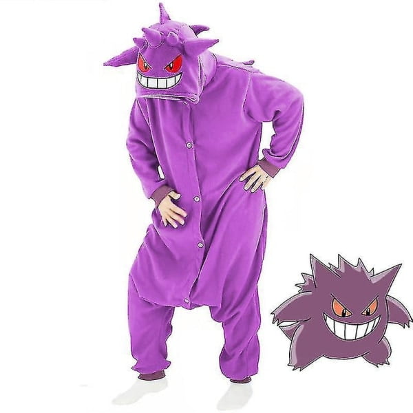 Click here for Xcx Gengar Costume One-Piece Pajamas Halloween Chr... prices