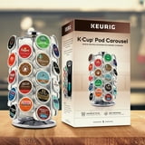 Keurig K-Cup Pod Storage Carousel - 36ct Chrome Holder Stand - Walmart.com