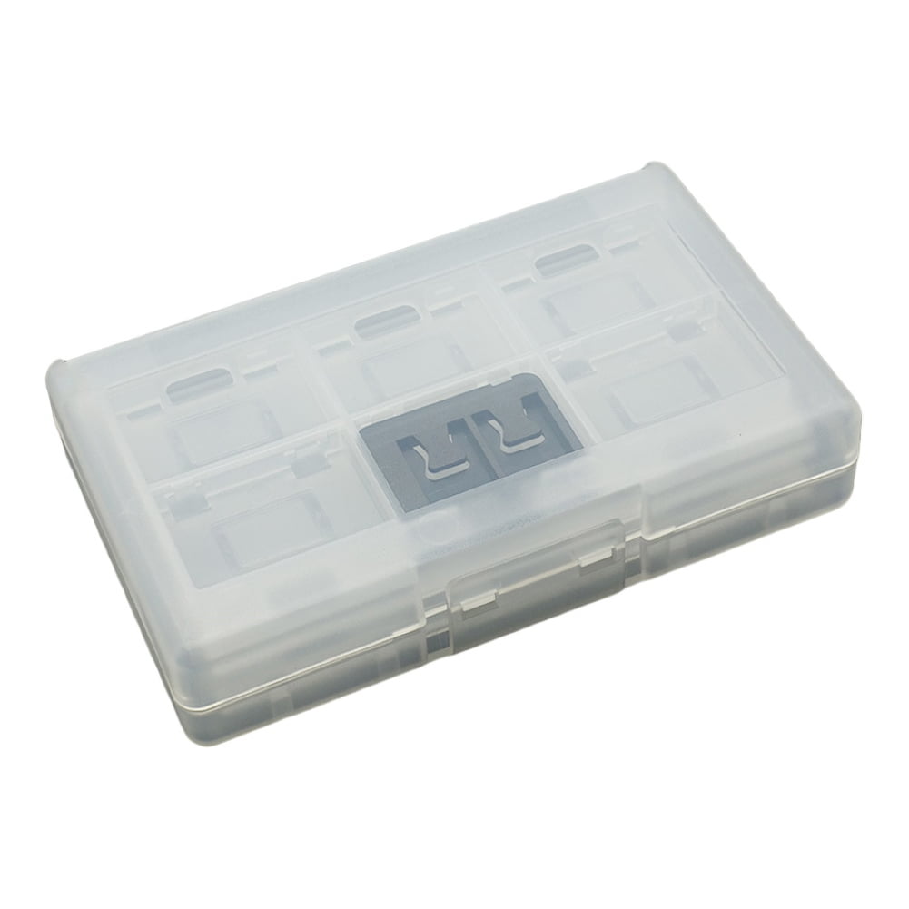 Game Cassette Box, 24 in1 Game Cassette Storage Box Container Card Case ...