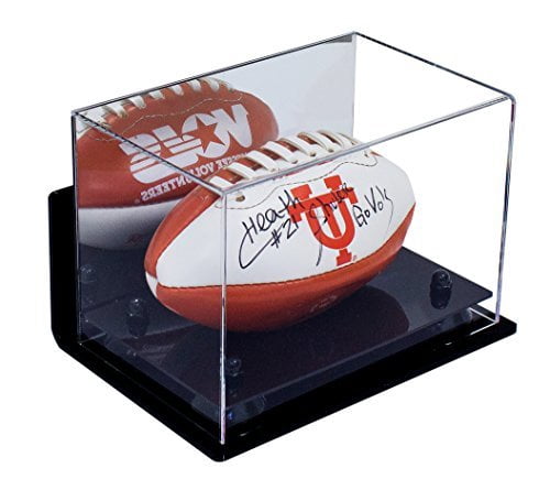 Deluxe Acrylic MINI - Miniature (not full size) Football Display Case ...