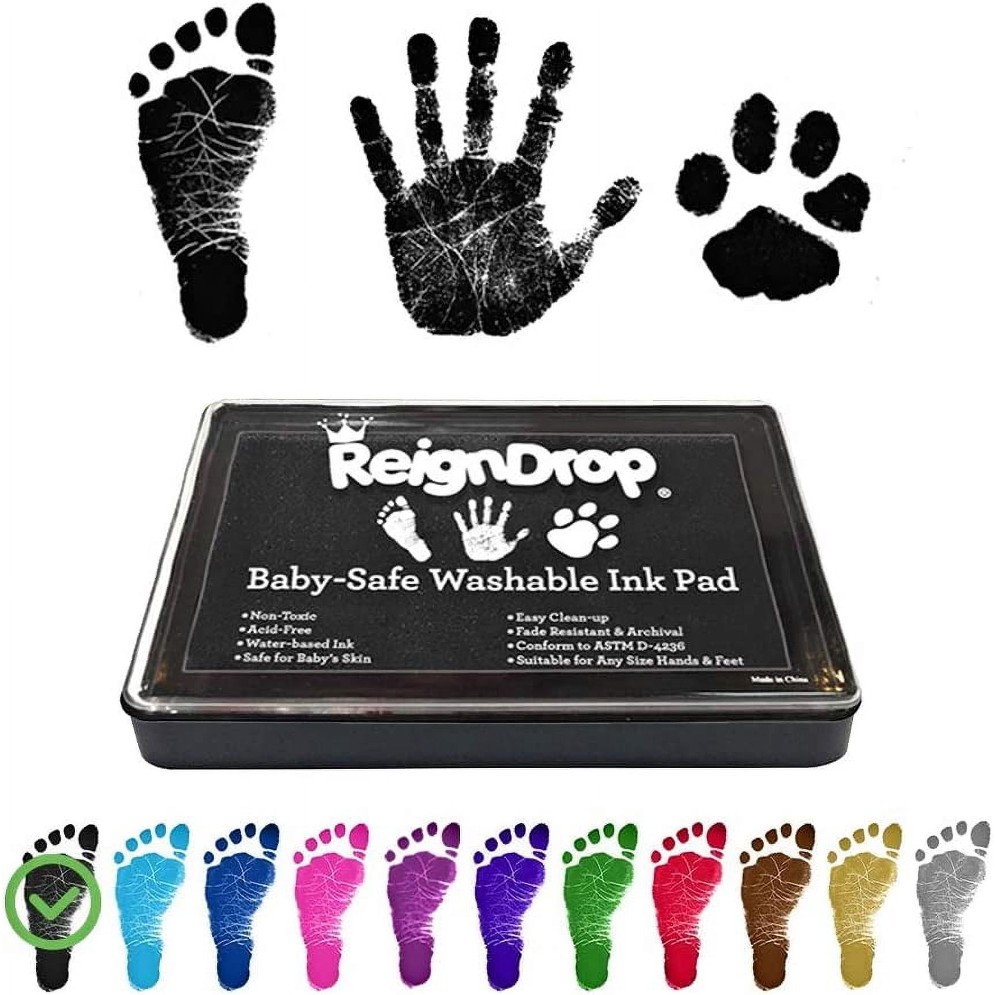Click here for Oruyrop Ink Pad For Baby Footprint & Handprint-Cre... prices