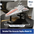 4D Build, Star Wars Deluxe Venator-Class Star Destroyer 3D Model Kit ...