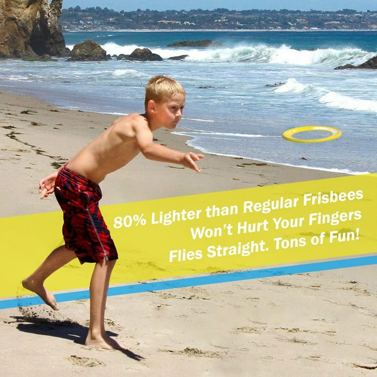 Flying Rings 20 Pcs Flying Disc Rings - 10 Inch Outdoor Pool Beach Toy ...