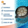 Replacement Pump Basket Cover for Splapool Above-Ground and In-Ground ...