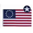 HCBY Betsy Ross American Flag, 13-star Historical Design, Heavy-duty ...
