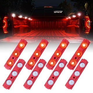 Vision X Lighting 4005389 Universal Billet LED Pod; Red; 10 in. x 18 in ...