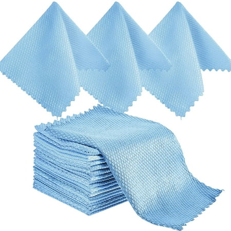 NETSENGFish Scale Cloth Microfiber Cleaning Cloth Nanoscale Cloth Glass ...