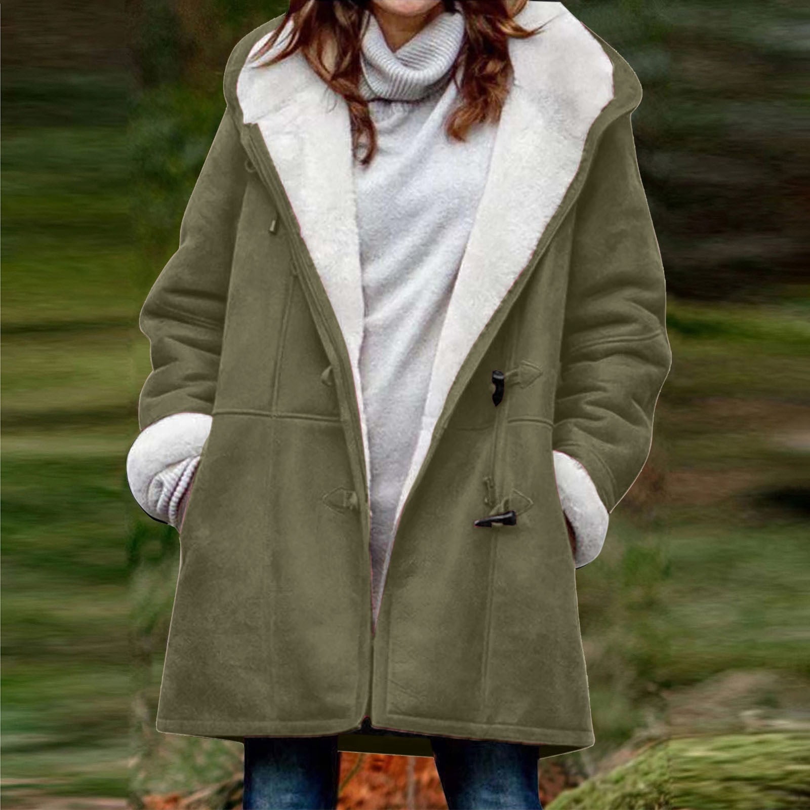 Click here for Uppada Winter Coats For Women Plus Size Clearance... prices