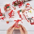 32Pcs 4 Style Christmas Pyramid Paper Boxes Santa Claus Candy Boxes ...
