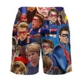 Henry Danger Character Men's Board Shorts Swim Trunks Quick Dry Beach Short Swimwear Bathing ...