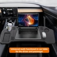 2 in 1 Car Desk Steering Wheel Tray, Foldable Car Table Holder for ...