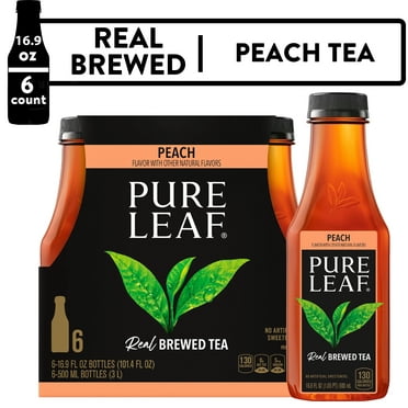 Pure Leaf Real Brewed Variety Pack, Iced Tea Bottled Tea Drink ...