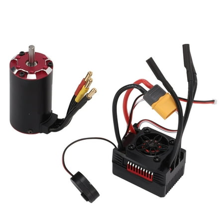 3665 Brushless Motor, Explosion Proof Rotor Aluminum Shell 4 Pole RC ...