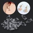 XISAOK 20 Pcs Pierced Look Invisible Clip-on Earring Converters for Non ...