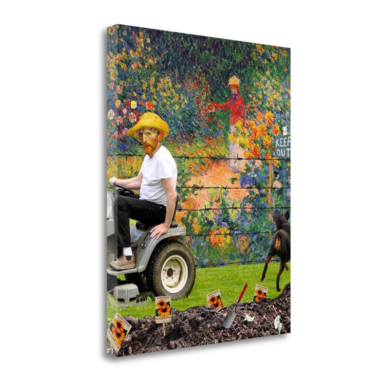 19" x 24" New Neighbor By Barry Kite Wall Art Print on Canvas Fabric ...