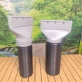 Air Conditioning Ventilation Hose Adapter ABS Texture Easy Installation ...