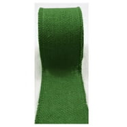 AK-Trading Polyester Blend Burlap Webbing Ribbon with Stitching, 1.5 ...