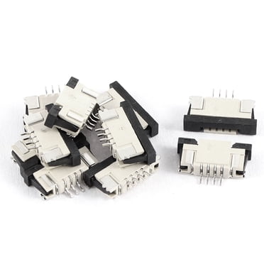 10 Pcs Bottom Port 8Pin 0.5mm Pitch FFC FPC Ribbon Sockets Connector ...