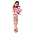 Big Feet Pjs Premium Micro Polar Fleece Onesie Pajamas Pink Camo