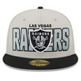 Men's New Era Stone/Black Las Vegas Raiders 2023 NFL Draft On Stage 59FIFTY Fitted Hat - Walmart.com