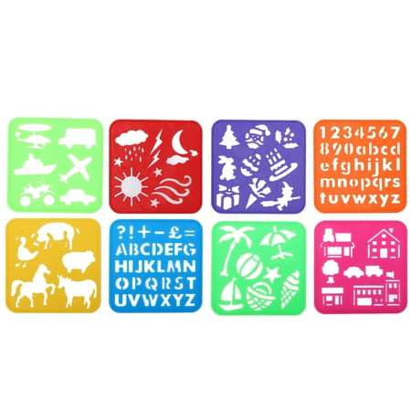 Small Stencils, Painting Stencils 108 Patterns Flexible Durable For DIY ...