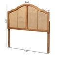 Iris Headboard - Wood Back Support - Queen Size - Walmart.com